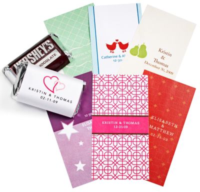 Personalized Mini Chocolate Labels | Shufflelist
