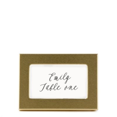 Classic Place Card Frame – Gold | Nbeat