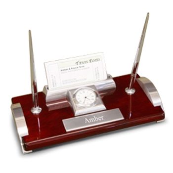Executive Desk Set With Clock | Nbeat